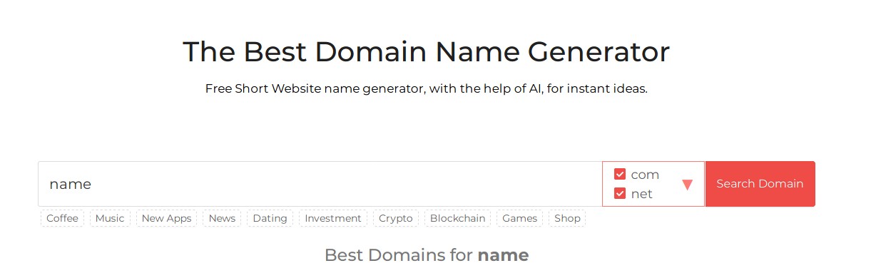 Best domain name generator tools (2021)